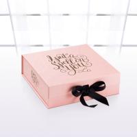 China Custom C1S Card Gift Packing Box 20x10x6cm Foldable Magnetic Rigid Box for Birthday Jewelry for sale