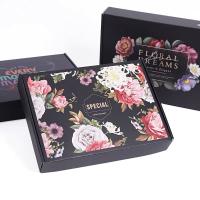 China Custom Art Paper C2S Gift Packing Boxes for Cosmetic Christmas New Year 1000pcs MOQ for sale