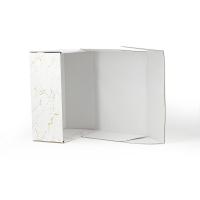 China Lid And Base 150gsm Kraft Paper Gift Packing Boxes With Handle Sleeve for sale