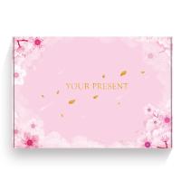 China Corrugated Offset Printing CMYK Cosmetic Shipping Box 28*15*6cm for sale