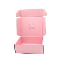 China Custom Corrugated Recycled Packaging Box Kraft Paper Gift Box with CMYK Printing for sale