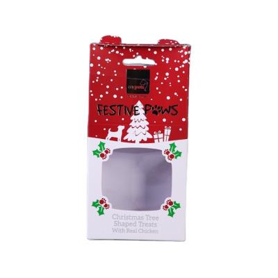 China Custom CMYK Windowed Gift Boxes Cardboard Packaging with Custom Logo for sale