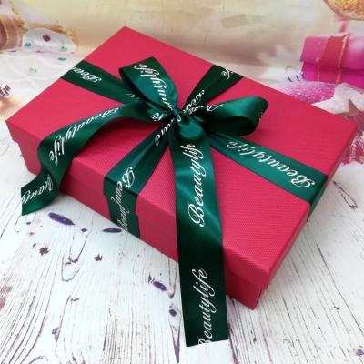 China Christmas Socks CMYK Magenta Gift Packing Boxes Corrugated Board for sale