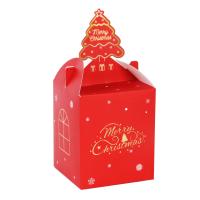 China 1500g Eco Friendly Paper Boxes Custom Ivory Cardboard Christmas Gift Box Packaging for sale