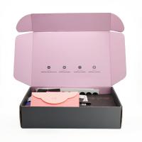 China Custom Folding Gift Boxes Woodfree Paper 500pcs MOQ Debossing CMYK Printing for sale