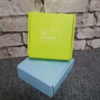China Corrugated T Shirt Recycled Packaging Box Pantone Color Printing for sale