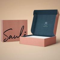 China Custom CMYK Recycled Corrugated Packaging Box Eco Friendly Gift Box Wholesale for sale