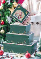 China Stacking Gift Holographic Recycled Packaging Box Magnetic Closure for sale