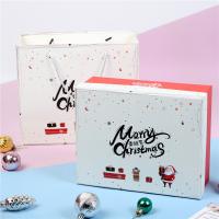 China Rigid ODM Stamping Apparel Packaging Boxes Decorated Christmas for sale