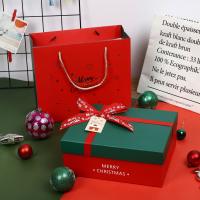 China Rigid ODM Stamping Apparel Packaging Boxes Decorated Christmas for sale