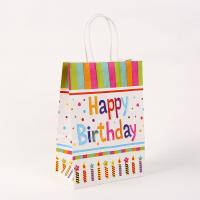 China 350GSM Printable Paper Bags For Birthday Gift for sale