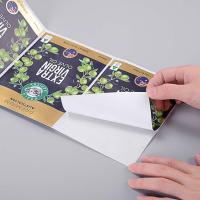 China Adhesive BOPP Product Sticker Label UV Resistant Printable Circle Stickers for sale