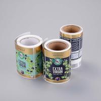 China Adhesive BOPP Product Sticker Label UV Resistant Printable Circle Stickers for sale