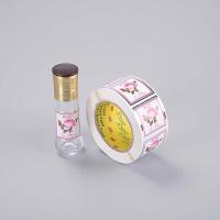 China Custom PVC Sticker Labels 100 Pieces Minimum Order Waterproof Adhesive Tape for sale