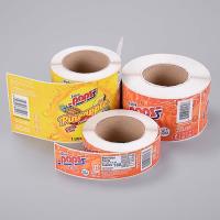 China Private LOGO Adhesive Direct Thermal Paper Custom Printing Stickers for sale
