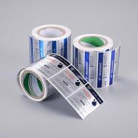 China Square Spot Color Polypropylene Custom Label Stickers Multi Style for sale