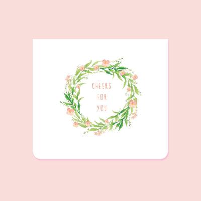 China Wholesale Thank You Insert Cards Rigid Cardboard 600GSM Recycled Paper Custom Size for sale