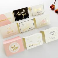 China 350gsm Kraft Paper Invitation Card 125x160mm with Envelop for Birthday Wedding for sale