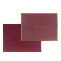 China Matte Glossy CMYK Pantone Christmas Gift Card Environment Friendly for sale