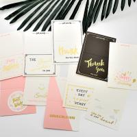 China Matte Glossy CMYK Pantone Christmas Gift Card Environment Friendly for sale