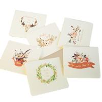China Wholesale Eco Friendly Recycled Paper Thank You Cards BSCI FSC Certified 5000 PCS MOQ for sale