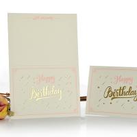 China Custom 250gsm Ivory Board Recycled Paper Cards for Holiday Birthday Printing for sale