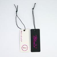 China Fashion Folded Clothing Thick 2mm Personalized Hang Tag Debossing for sale