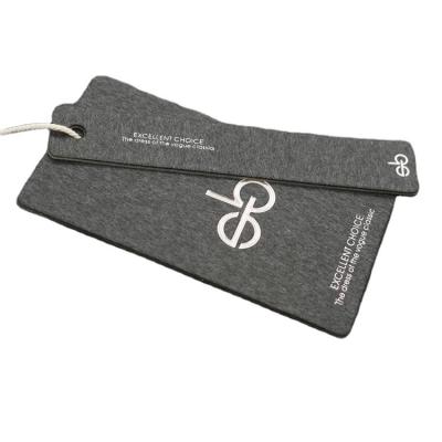 China Custom ODM Personalized Hang Tag Kraft Paper 1000 Pcs for Clothing Bags for sale
