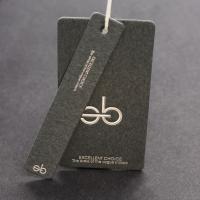China Custom ODM Personalized Hang Tag Kraft Paper 1000 Pcs for Clothing Bags for sale