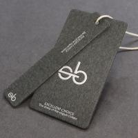 China Custom ODM Personalized Hang Tag Kraft Paper 1000 Pcs for Clothing Bags for sale