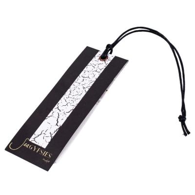 China Custom C1S Coated Paper Embossed Swing Tags Eco Friendly for Garment Shirt Shoes Bags 300gsm for sale