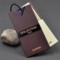 China Apparel Product String CMYK Personalized Hang Tag Custom Logo for sale