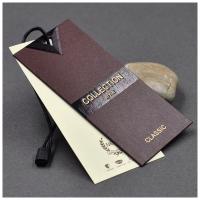 China Apparel Product String CMYK Personalized Hang Tag Custom Logo for sale