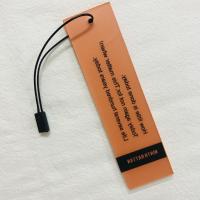 China Custom Debossing Cardboard Swing Hang Tag with Rope for Wedding Thank You Cards for sale