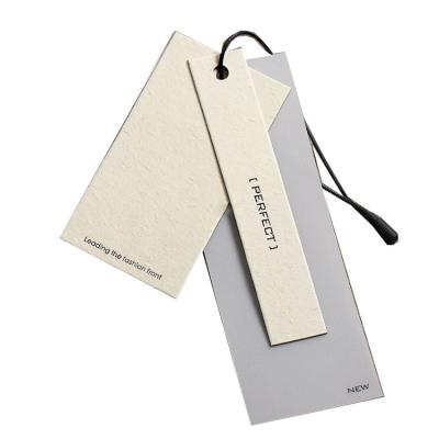 China Garment T Shirt Whiteboard Personalized Hang Tag Bronze Printing for sale