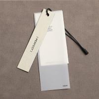 China Garment T Shirt Whiteboard Personalized Hang Tag Bronze Printing for sale