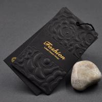 China Hot Stamping Varnishing Pantone Personalized Hang Tag For Clothes for sale