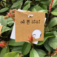 China Eco Friendly Gift Kraft Paperboard Personalized Hang Tag CMYK 4C for sale