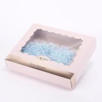 China Custom Kraft Paper C1S Pink Gift Box 80gsm 350gsm for Clothing Packaging for sale
