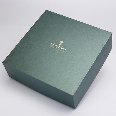 China Luxury Rigid 157g Art Paper Jewelry Gift Box with Matt Lamination Custom Size for sale