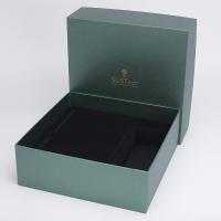 China Luxury Rigid 157g Art Paper Jewelry Gift Box with Matt Lamination Custom Size for sale