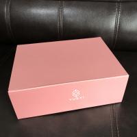 China Custom Collapsible Magnetic Gift Box with Ribbon Handle 1000pcs MOQ CMYK PMS for sale