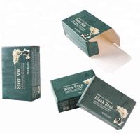 China Recycled 350gsm Cardboard Soap Packaging Boxes Embossing Printing for sale