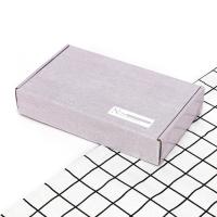 China Luxury Foldable 25*12*7cm Corrugated Cardboard Box Aircraft Shipping for sale