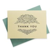 China 350gsm Kraft Paper Invitation Card 125x160mm with Envelop for Birthday Wedding for sale