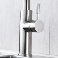 China Intelligent Pull Down Flexible Hose Kitchen Faucet Spring Spout Exposed DC4.5-6.5V for sale