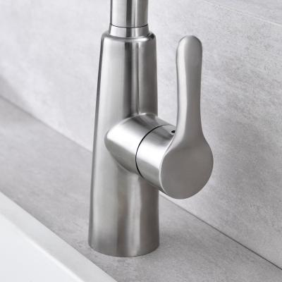 China Triple Mode Retractable Sprayer Kitchen Bar Faucets for sink for sale