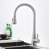 China Two Mode Sprayer Kitchen Bar Faucets SUS304 Stainless Steel Touch Control Taps for sale