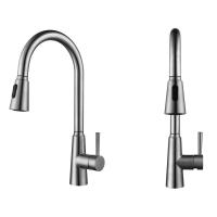 China High Arc Intelligent Touch Controller Faucet Single Lever Kitchen Mixer Tap 5.24L/min for sale