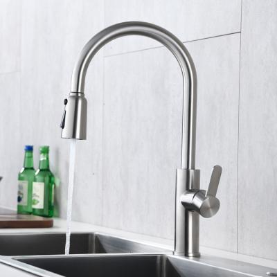 China Water Saving Smart Kitchen Faucet 360 Degree Rotating Spout 0.05-0.75Mpa for sale